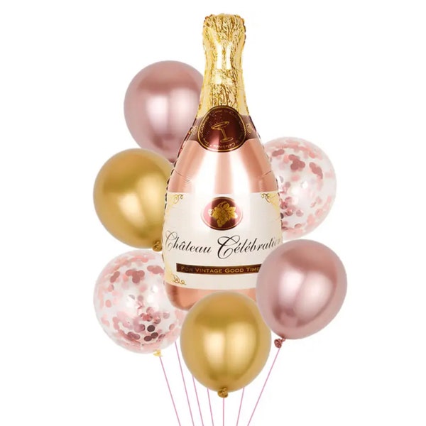 Champagne Balloon - Etsy
