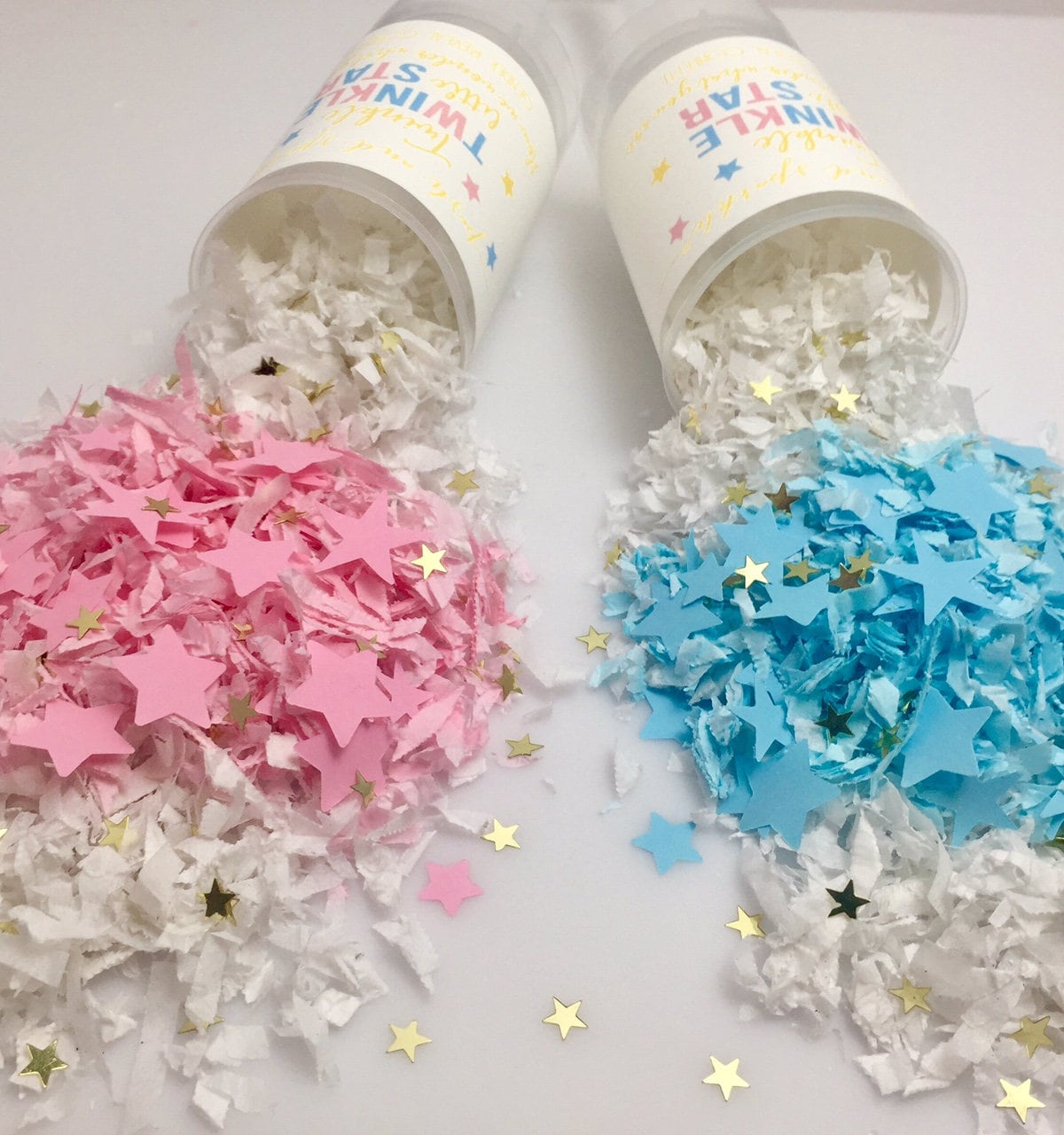 Twinkle Twinkle Little Star Gender Reveal Confetti Popper | Etsy