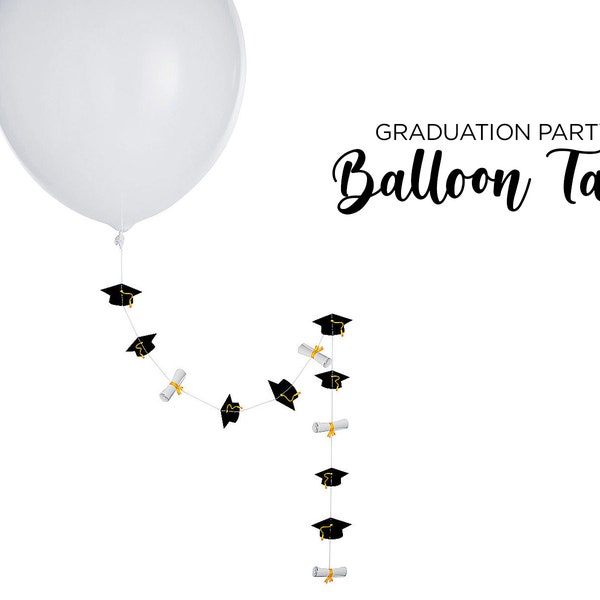 Graduation Balloon Garland - Etsy