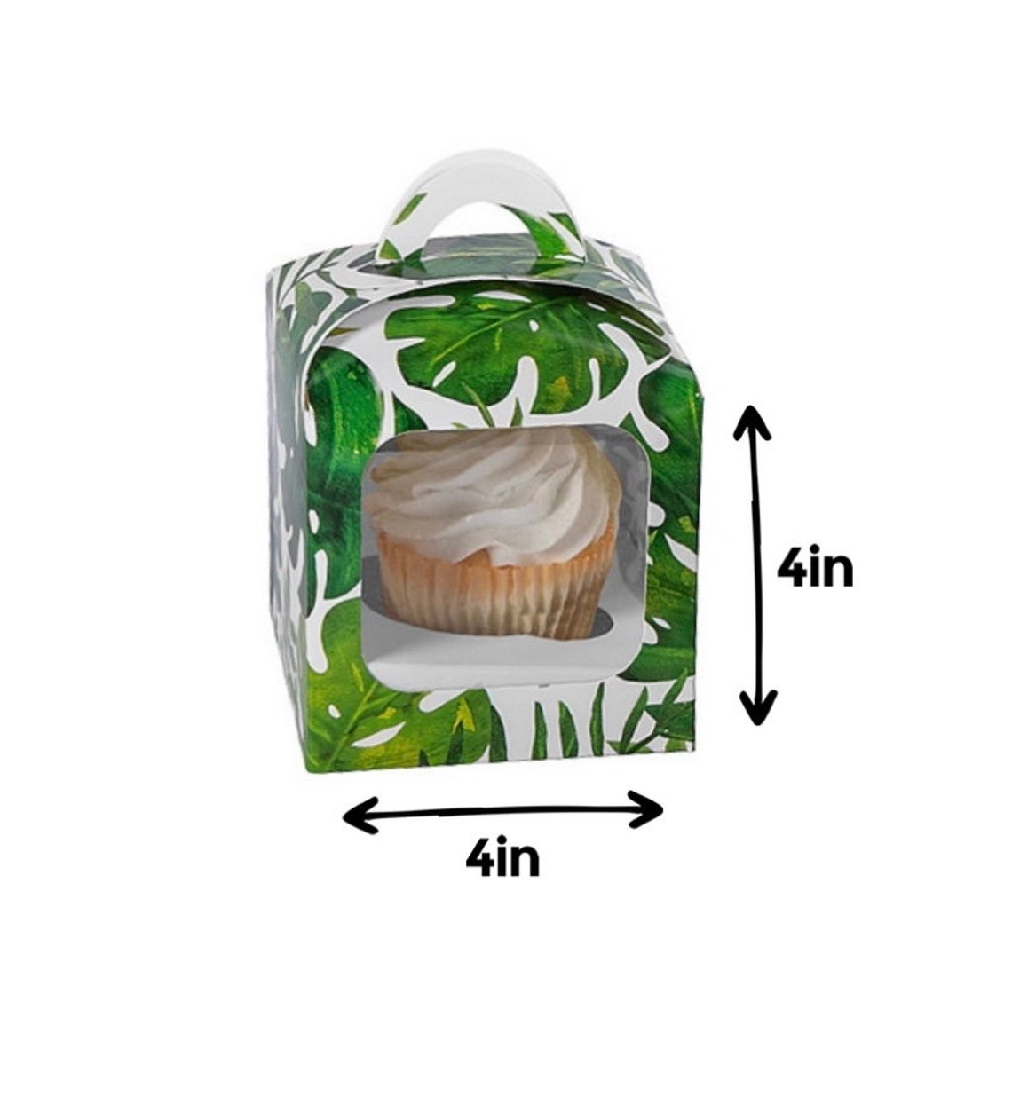 Tropical Party Box for Favors Gifts Sweets Treats Cupcake - Etsy