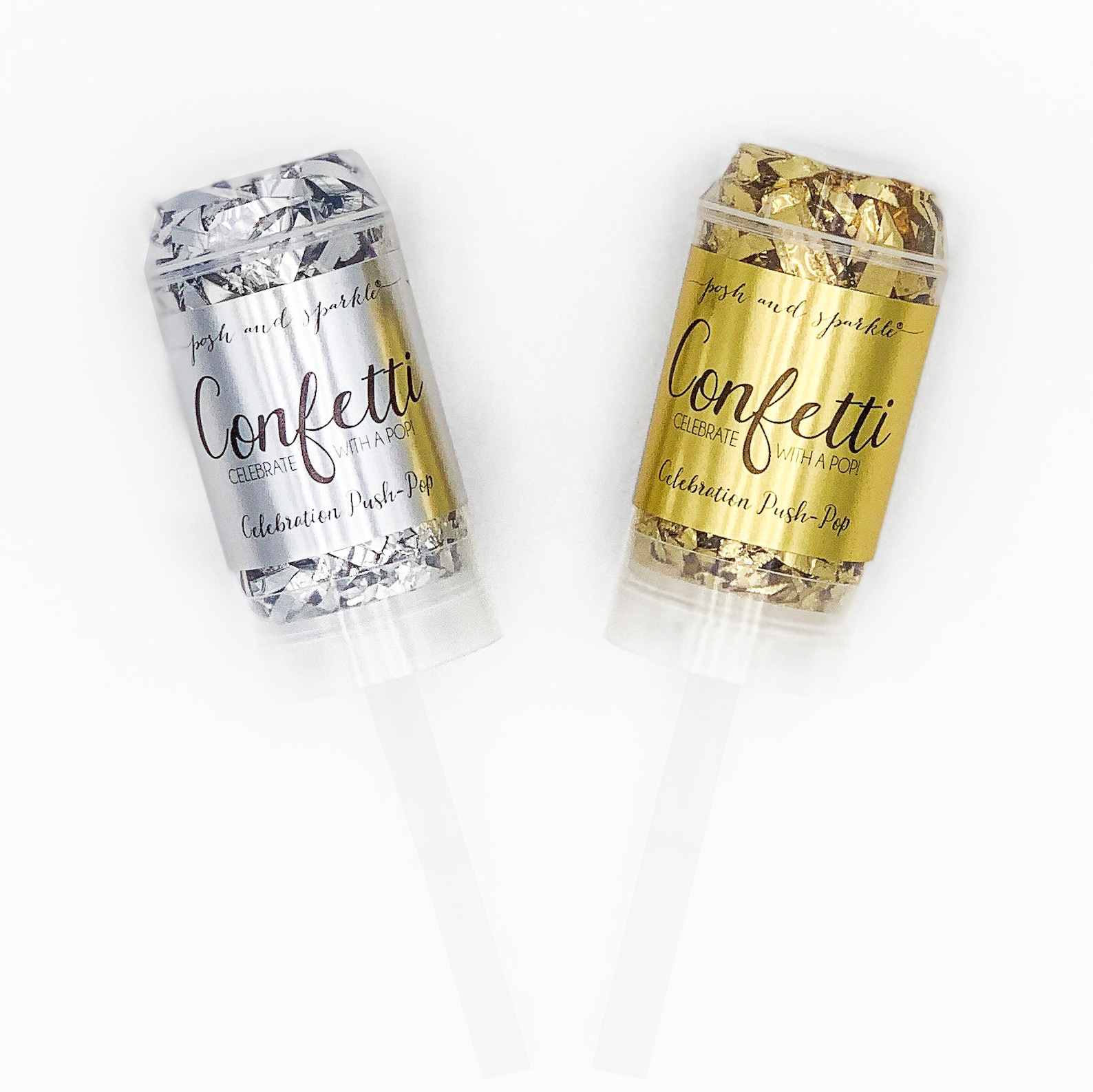 Gold Confetti Popper Silver Confetti Popper Rainbow Confetti - Etsy