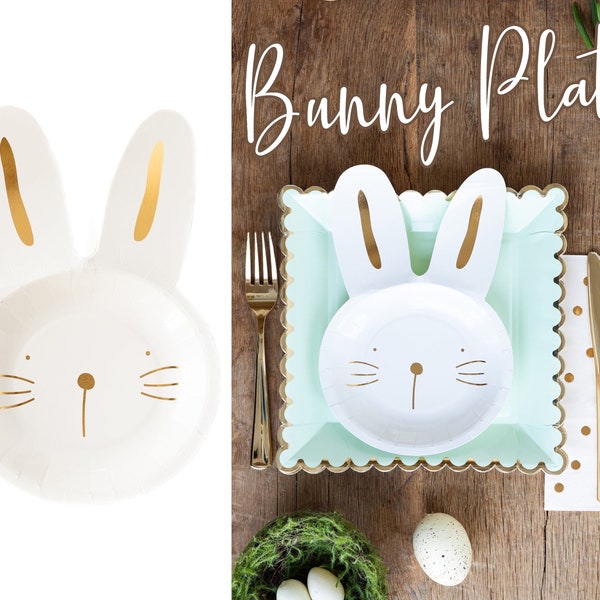 Rabbit Plate - Etsy