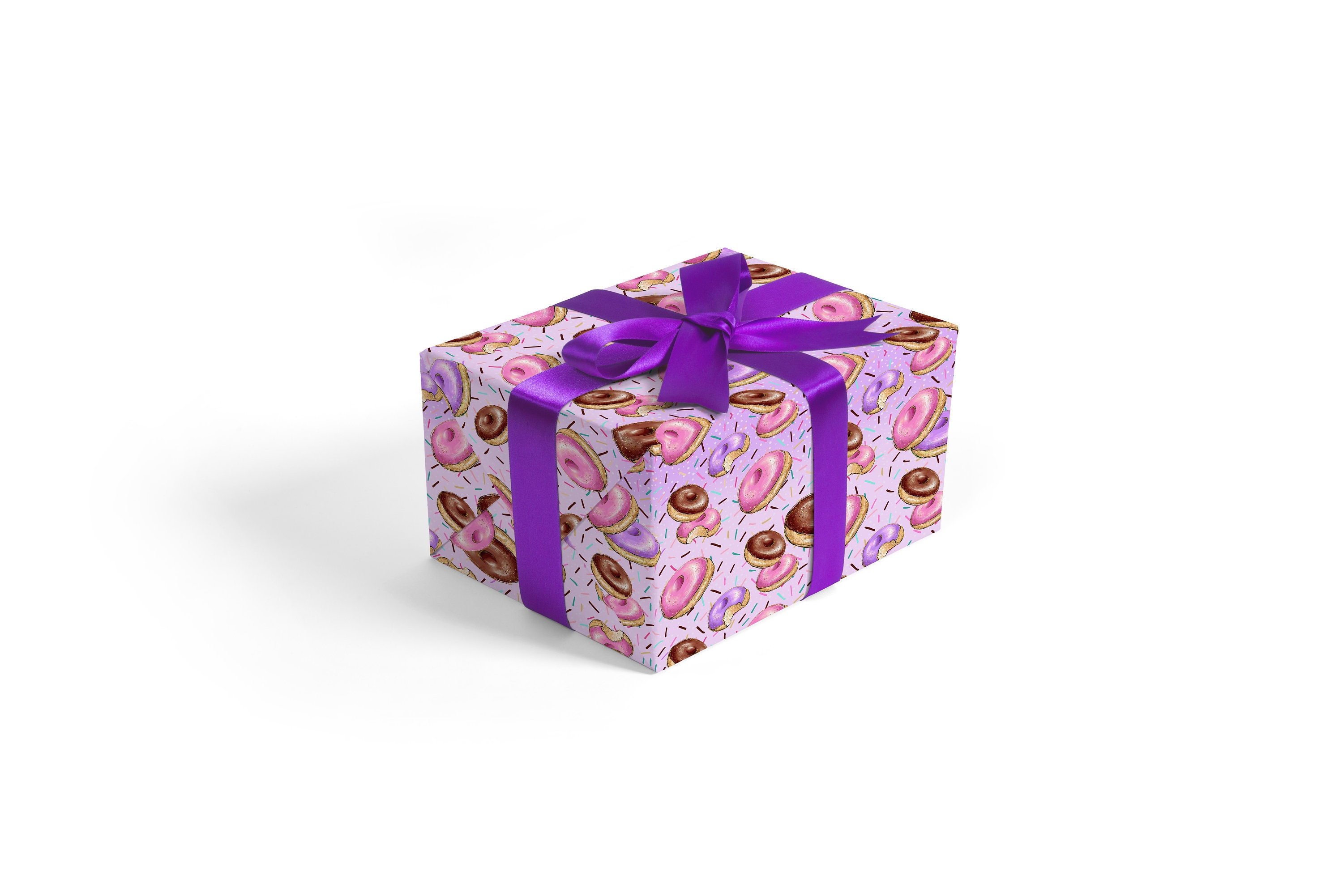 Purple Wrapped Present