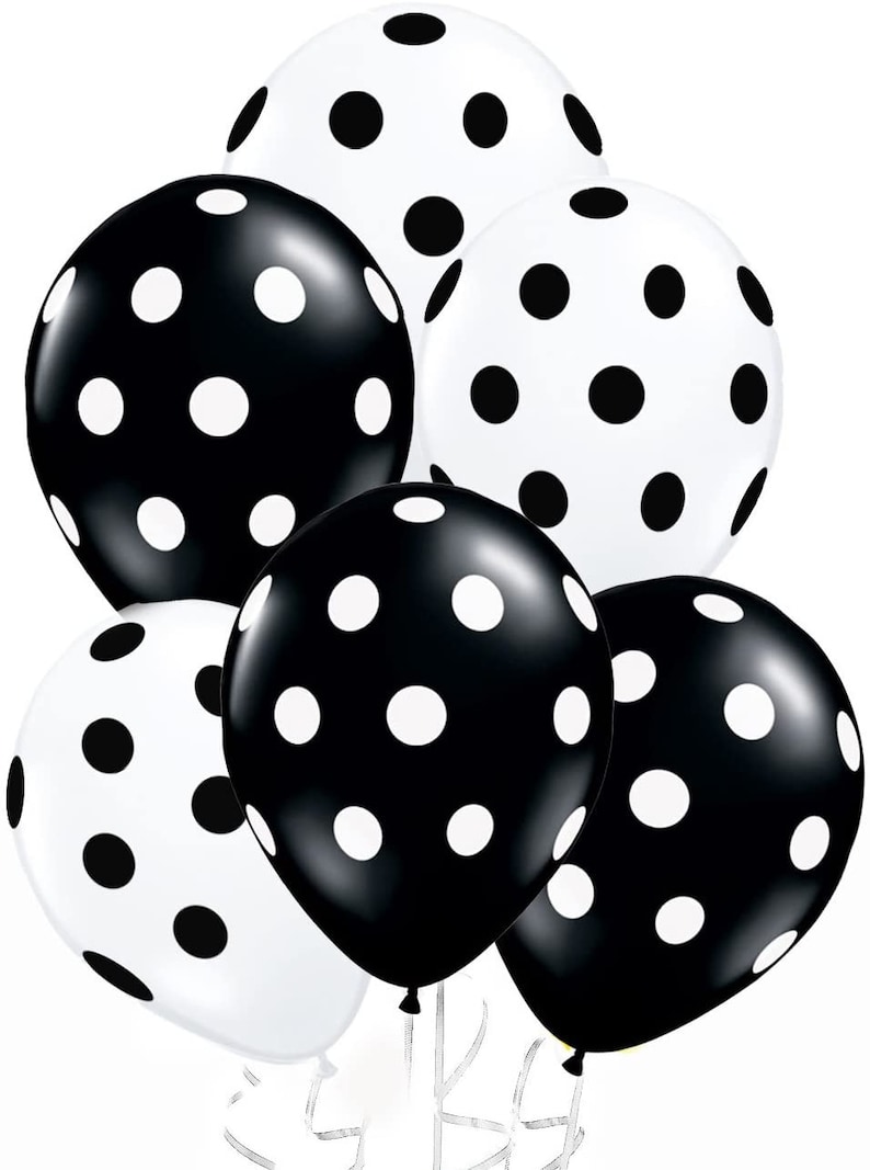 Polka Dot Balloon CHOOSE YOUR COLOR Wedding Engagement - Etsy