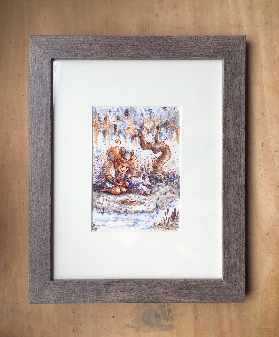 Little Dryad - Original Painting - Etsy