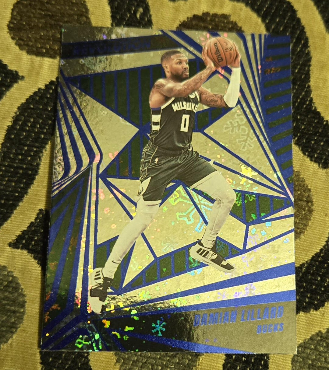 Damian Lillard Revolution Winter Card - Etsy