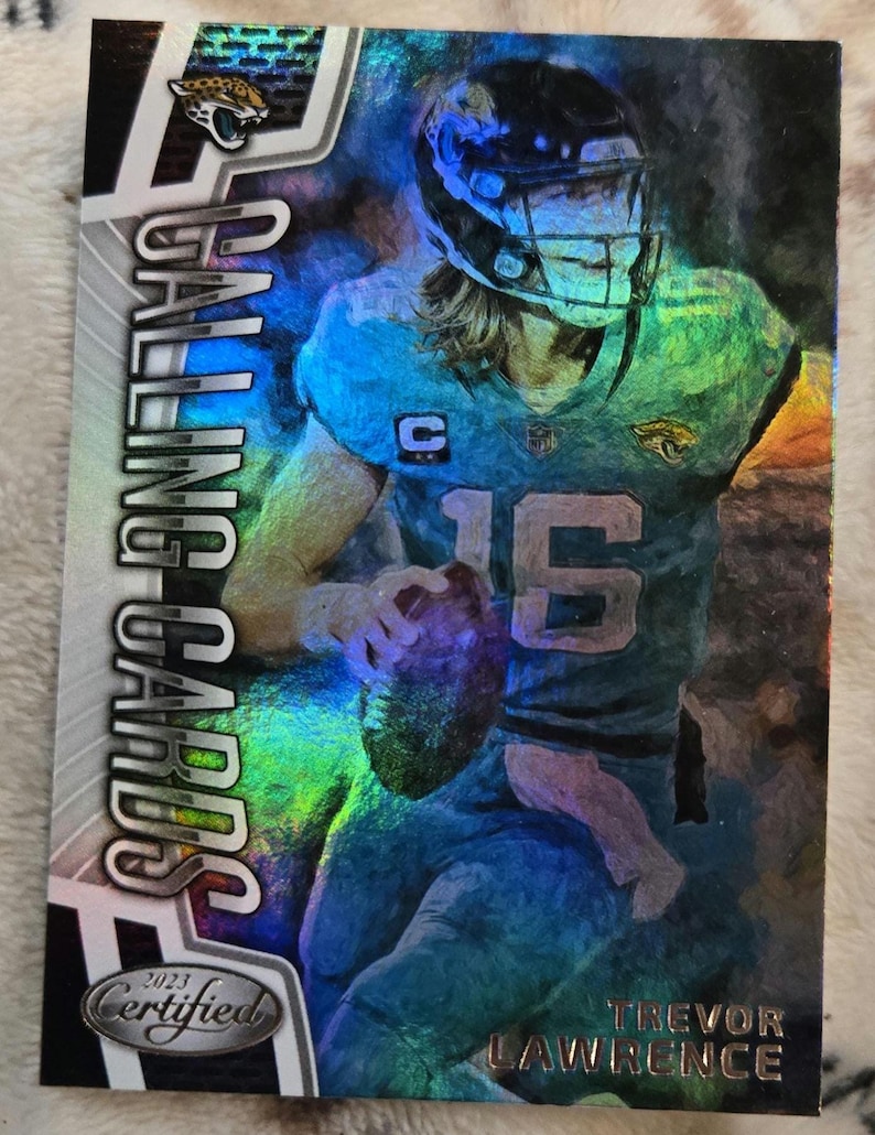 Trevor Lawrence Calling Cards Card - Etsy
