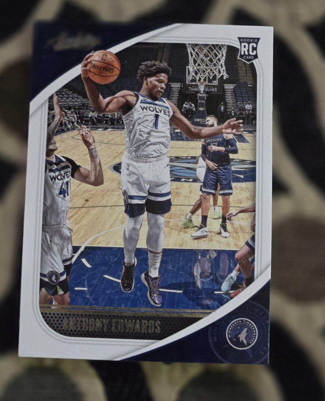 Anthony Edwards Rookie Card - Etsy