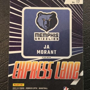 Ja Morant Optic Prizm Express Lane - Etsy
