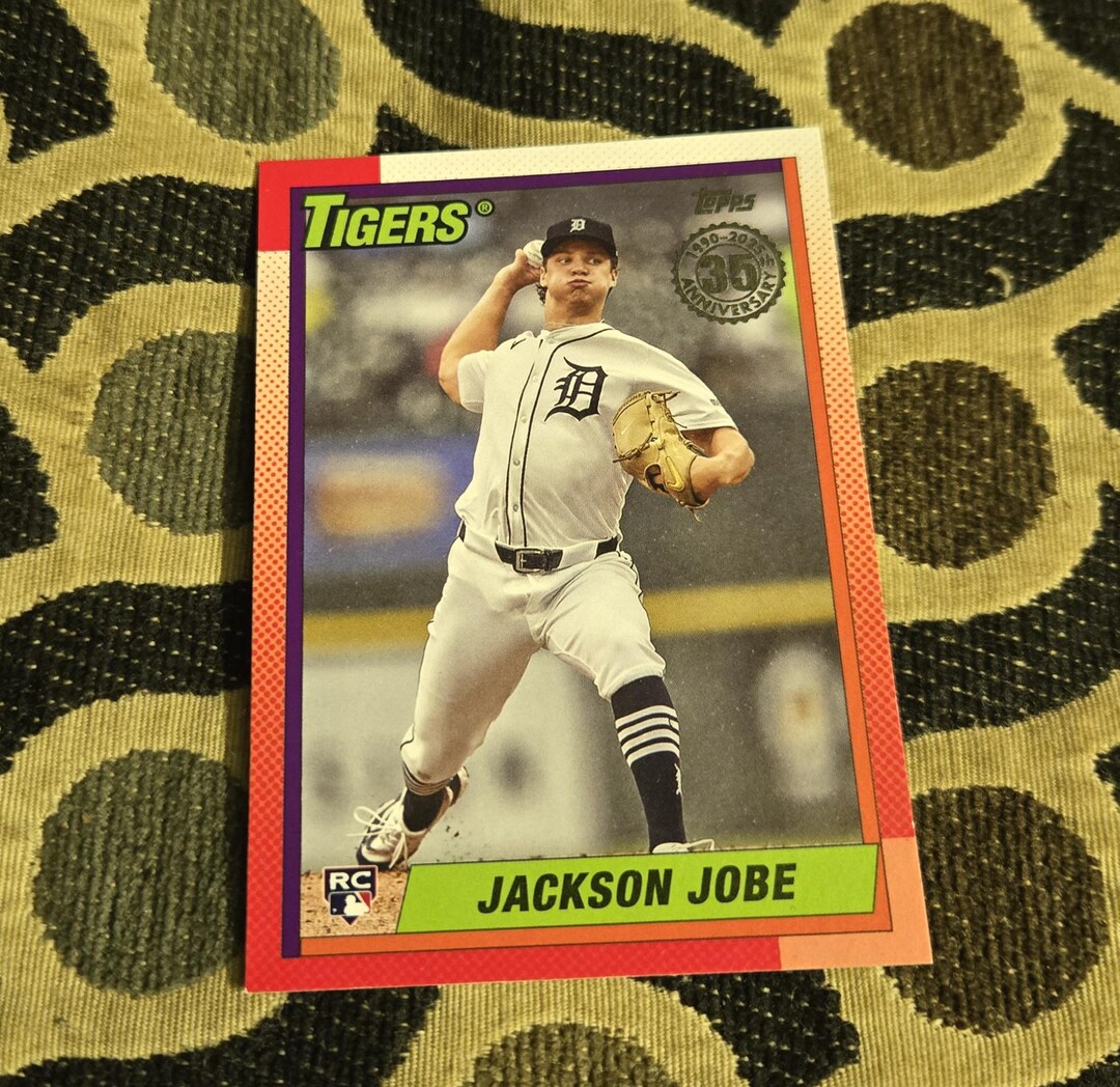 Jackson Jobe 90s Variation Rookie Card - Etsy