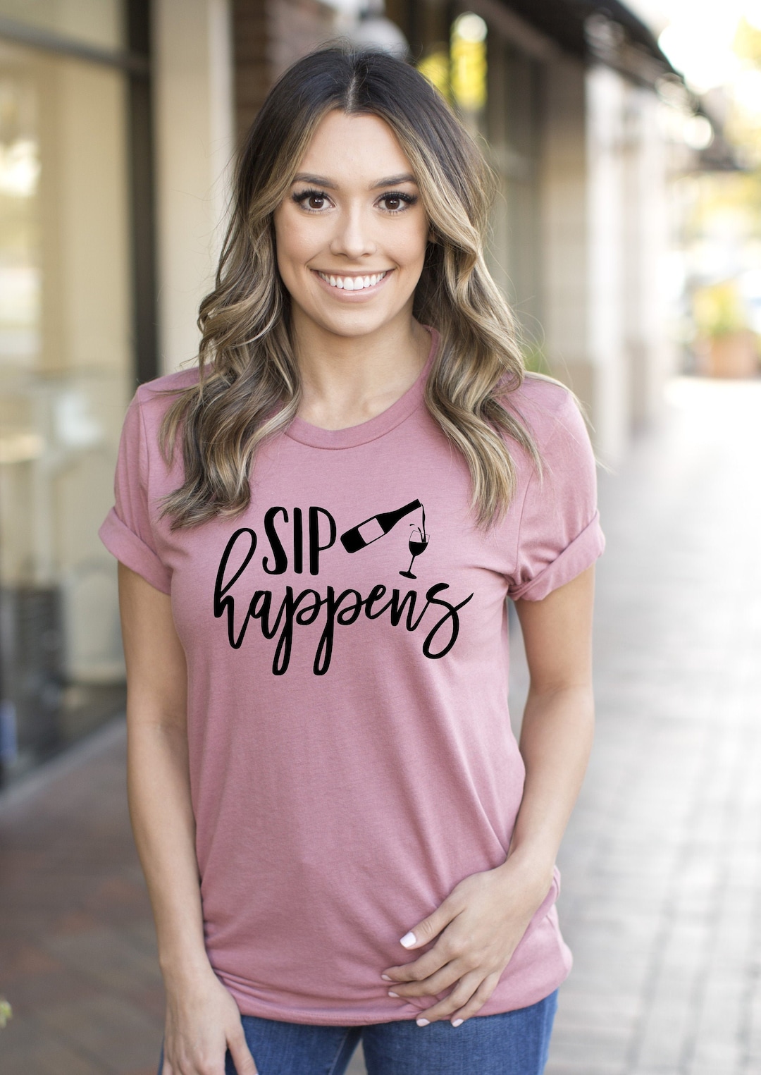 Sip Happens T Shirt for Wine Lovers Wine Shirts for Women Gift for Wine ...