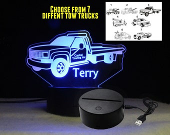 Tow Truck Led Sign - Etsy