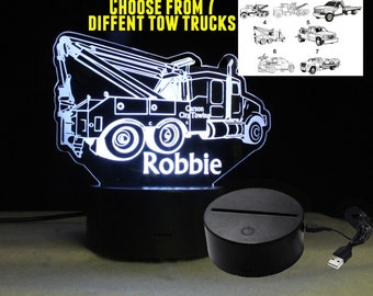 Tow Truck Led Sign - Etsy