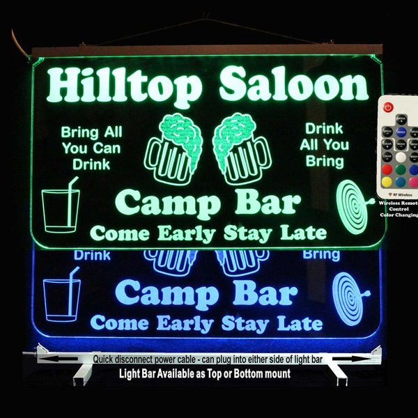 Beer Lighted Sign - Etsy