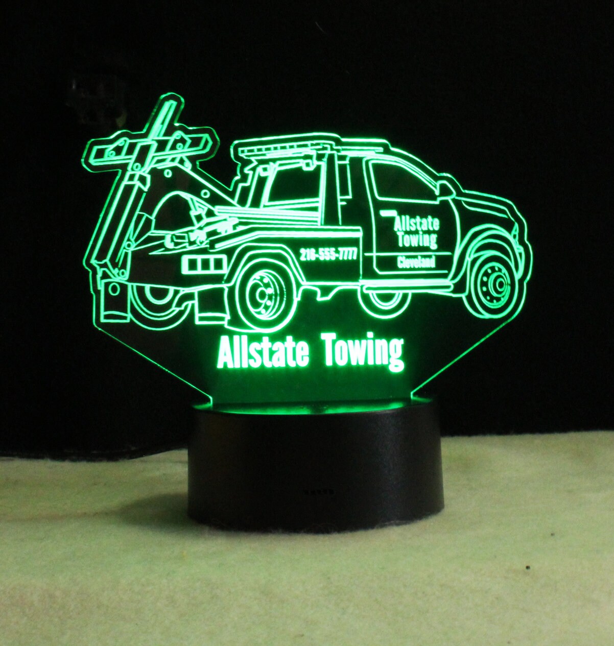 Personalized Design Your Own Table Top Night Light | Etsy