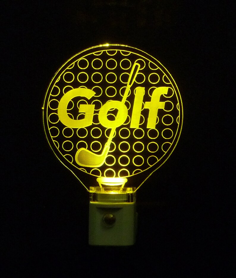 Personalized Golf Ball Night Light Gift for Dad Kids Gift - Etsy