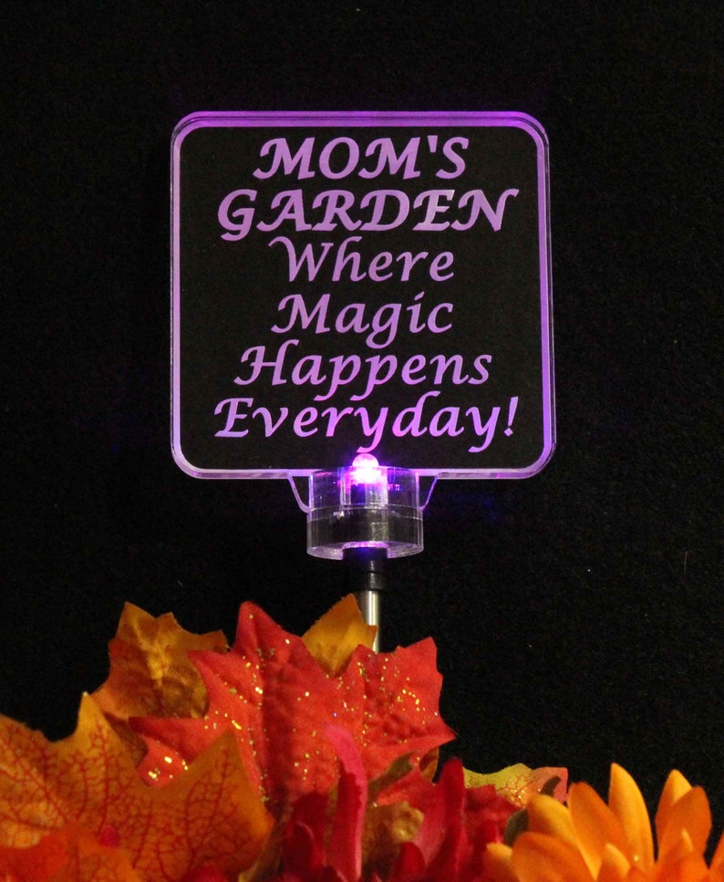 Design Your Own Personalized Custom Solar Lights Grave | Etsy