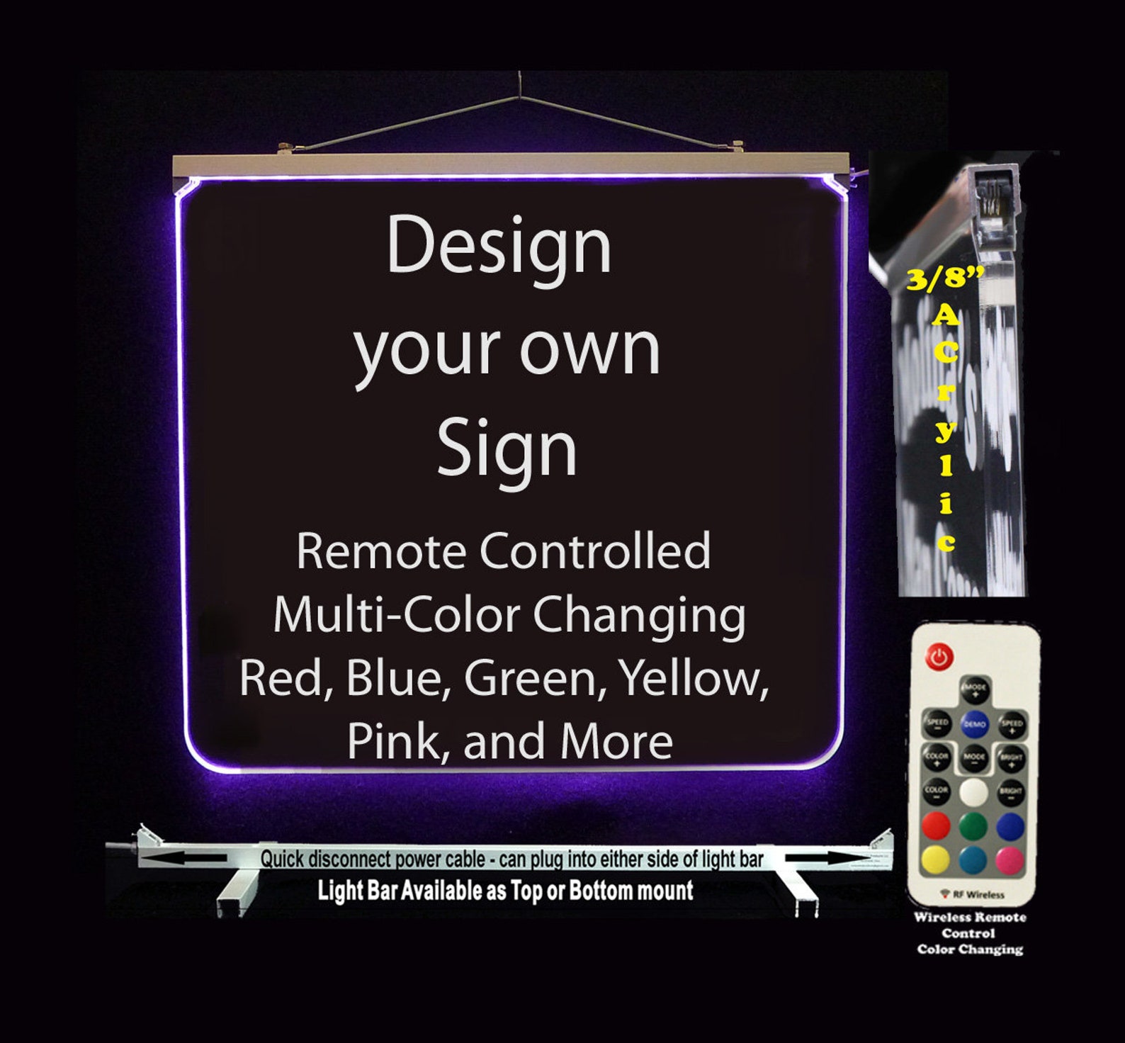 Personalized Sign Design Your Own LED Neon Lighted Sign - Etsy