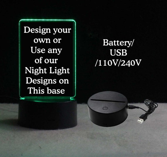 Design Your Own Night Light