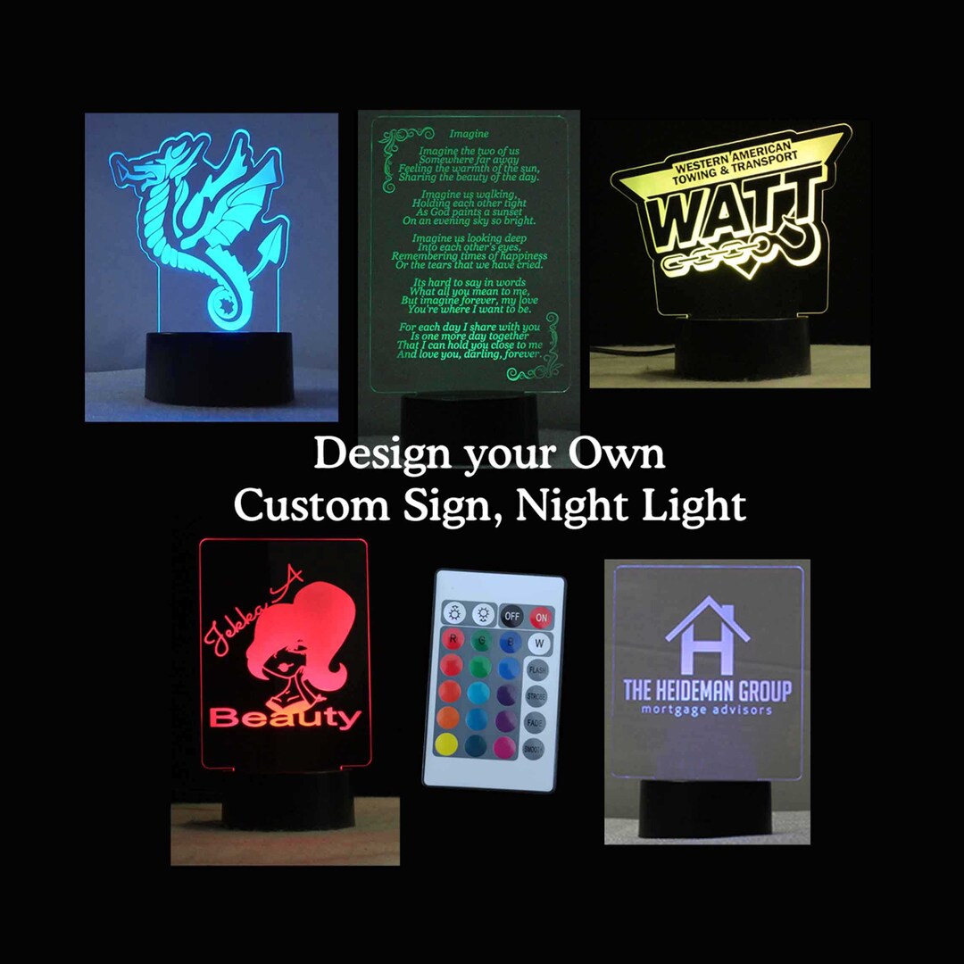 Personalized Business Sign for Trade Shows & Craft Fairs - Laser ...