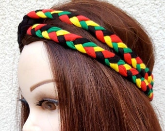 Jamaican headband | Etsy