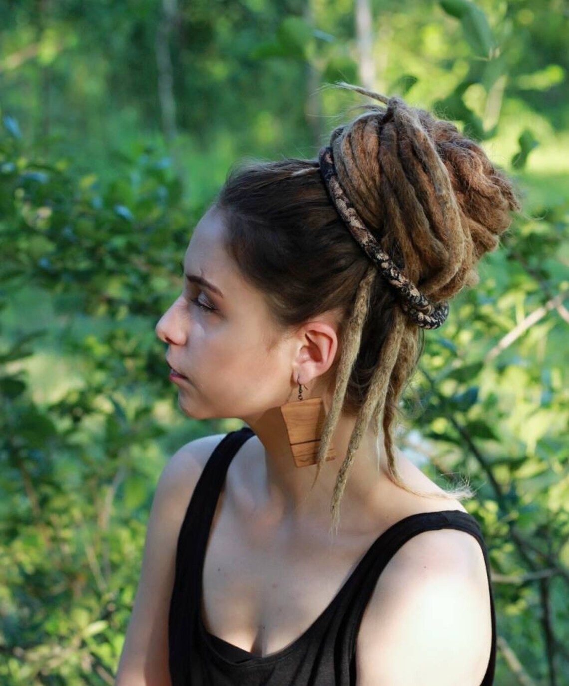 Earth Tones Earthy Bendable Dread Tie Dreadlock Accessories - Etsy