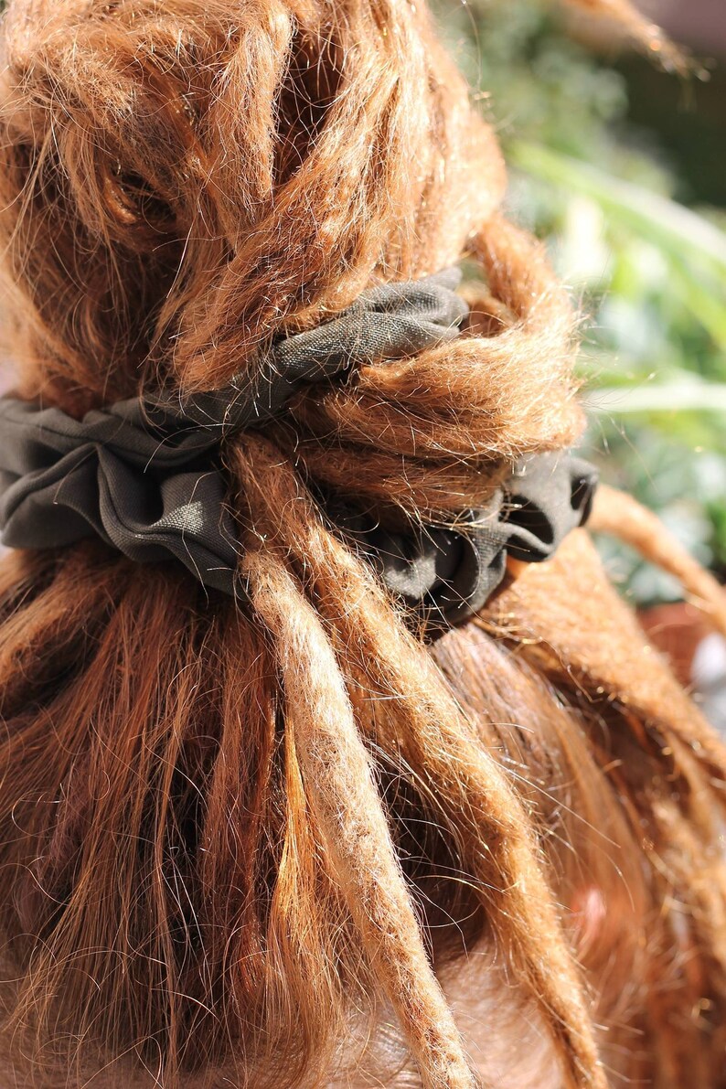Large dread scrunchy Dread Tie Dreadlock Accessories Easy | Etsy