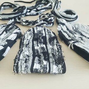 Off White Gray Black Headband Dreadlock Accessories Dead Wrap Diy Jeans ...