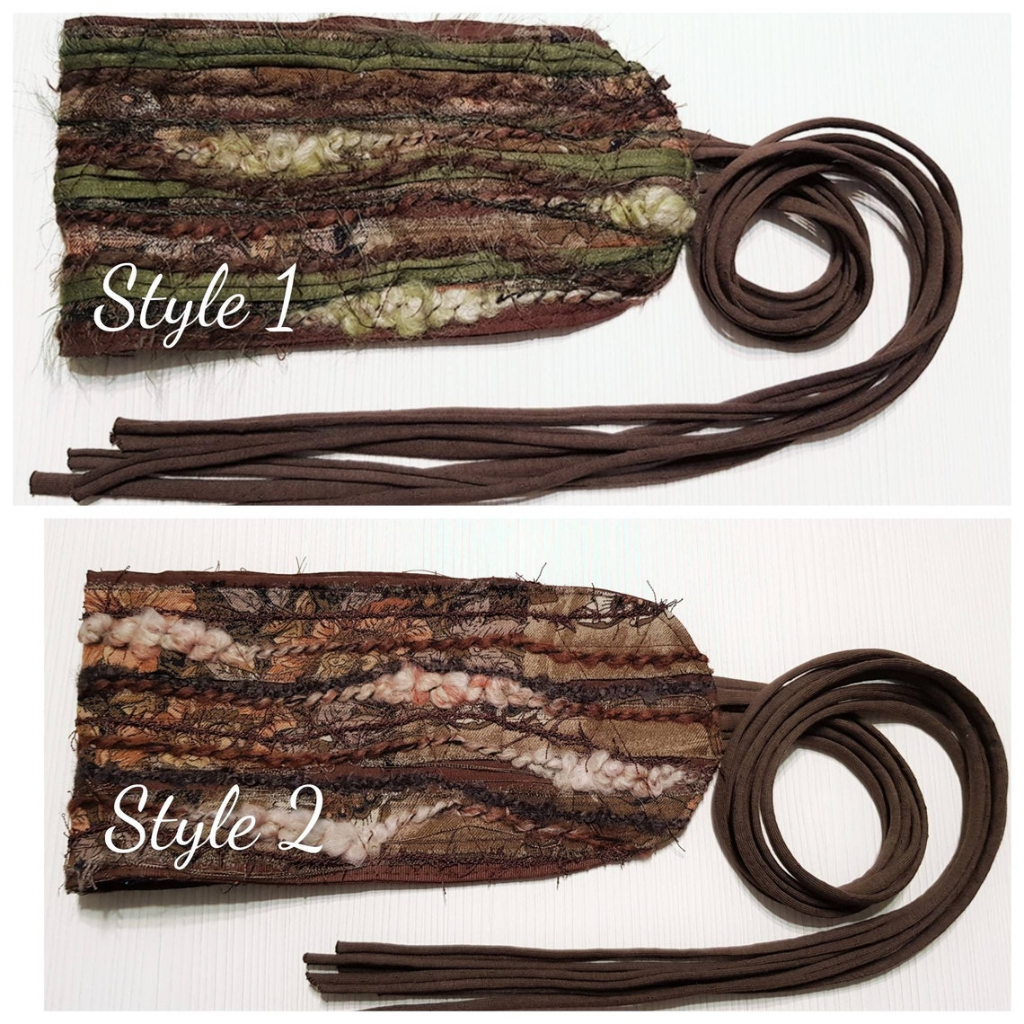 Earthy Headband Dreadlock Accessories Dead Wrap Loc Tie - Etsy