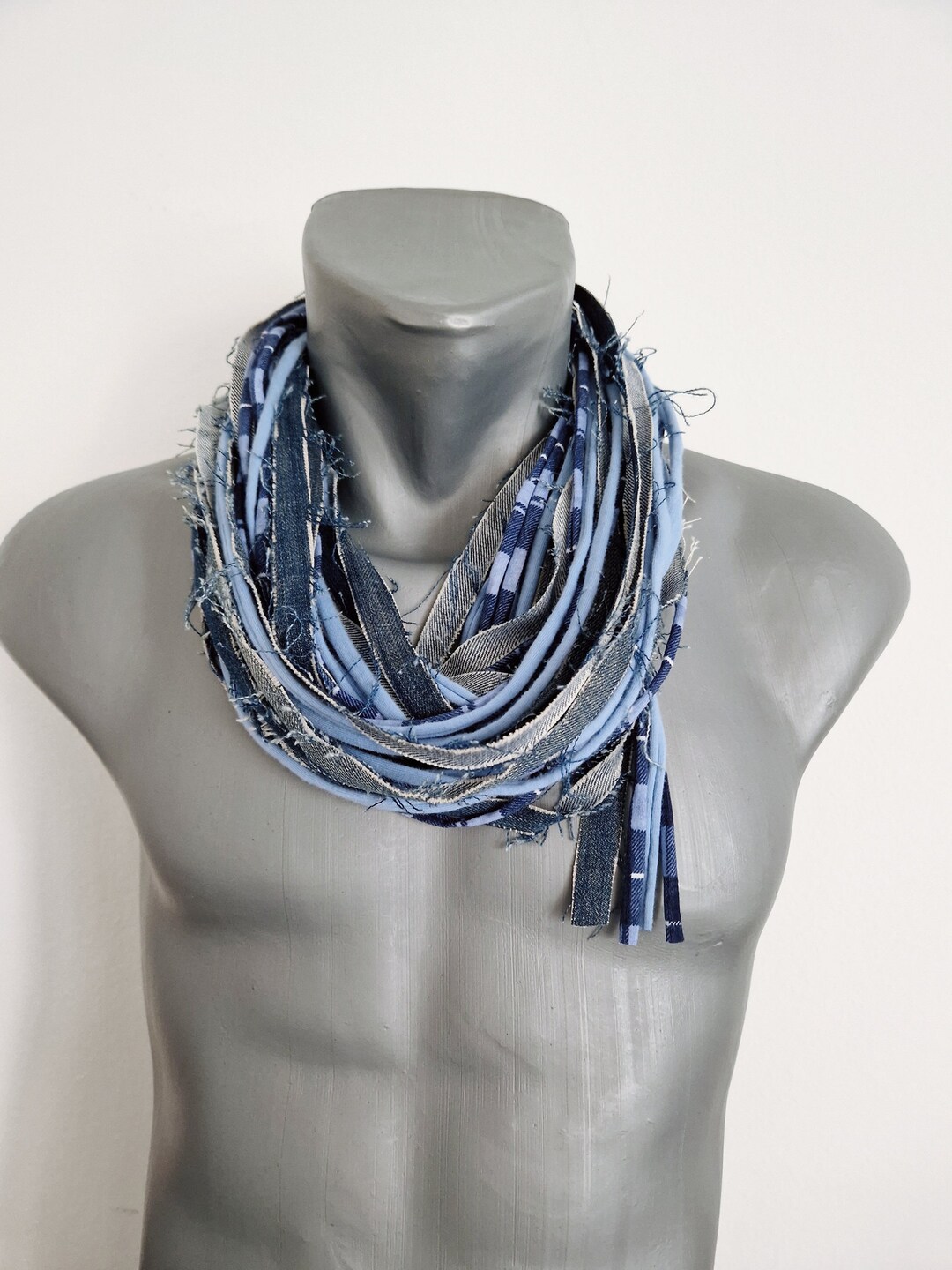 Festival Outfit Men Scarf Burning Men Outfit Scarf Necklace for Men ...