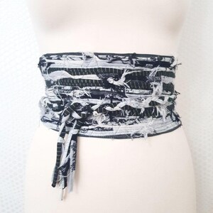 Off White Gray Black Headband Dreadlock Accessories Dead Wrap Diy Jeans ...