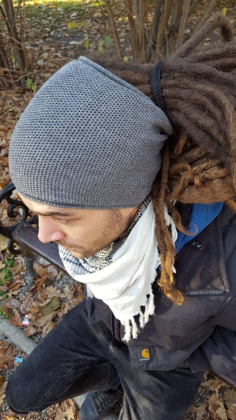 Knitted Headband for Men Head Scarf Head Wrap Charocal - Etsy