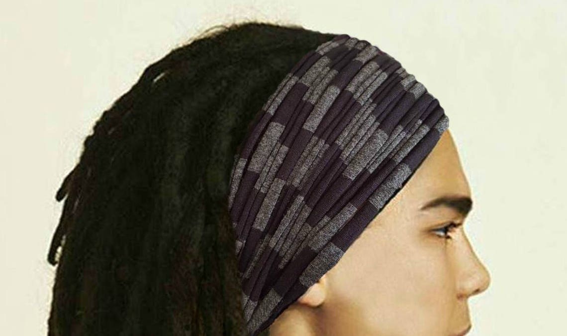 Dreadlocks Headband for Men Dreadlock Hair Wrap Tube Mens | Etsy