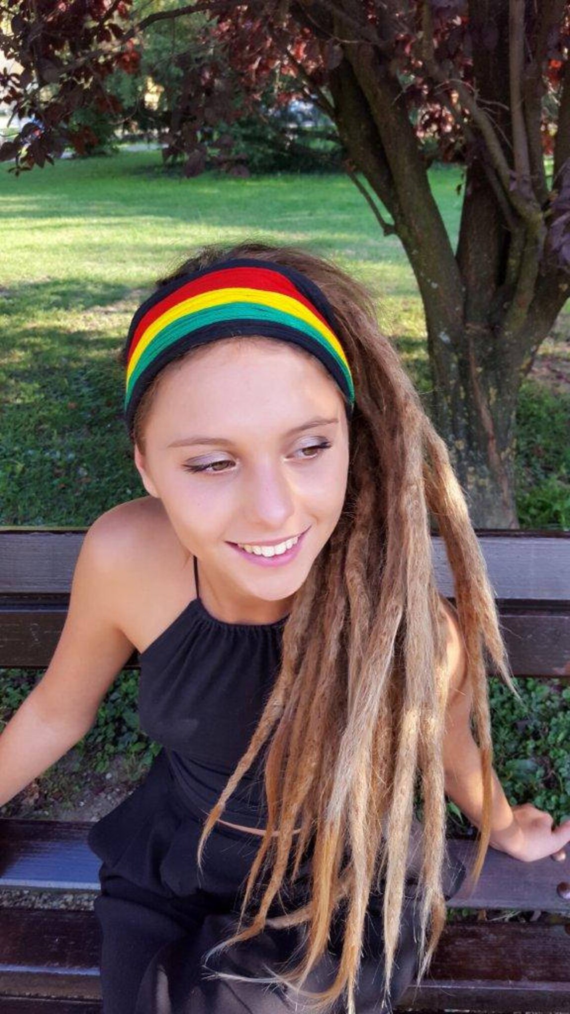 Rasta Headscarf Headband Reggae Hippie Headband Rasta Headwear | Etsy