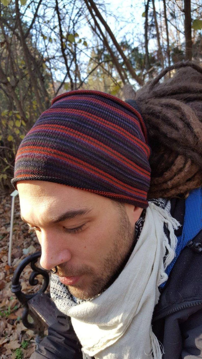 Knit Tube Headband for Men Dreadlock Sock Head Wrap for Dreads - Etsy