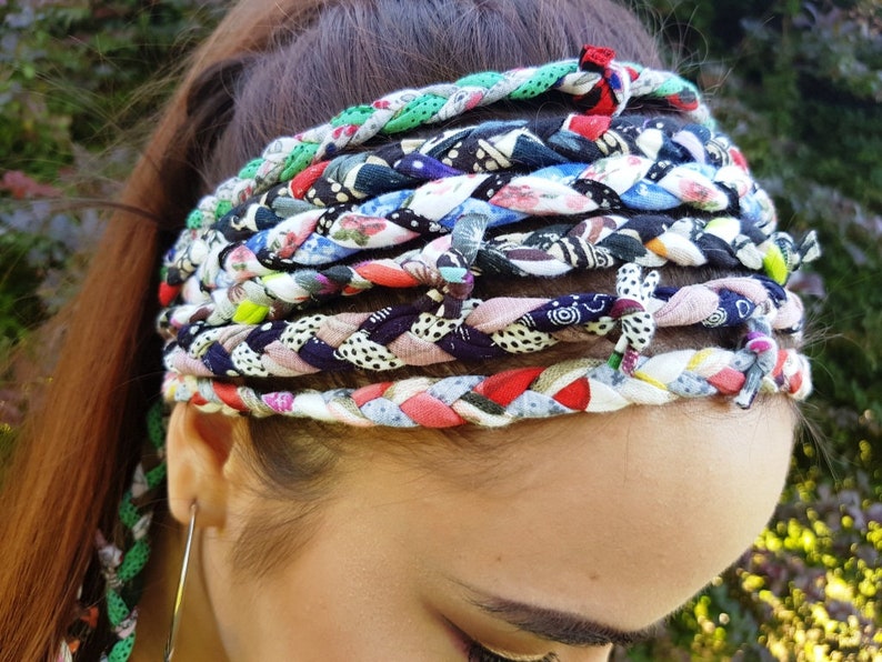 Dreadlock Accessories Head Scarf Wide Wrap Headband Hippie - Etsy