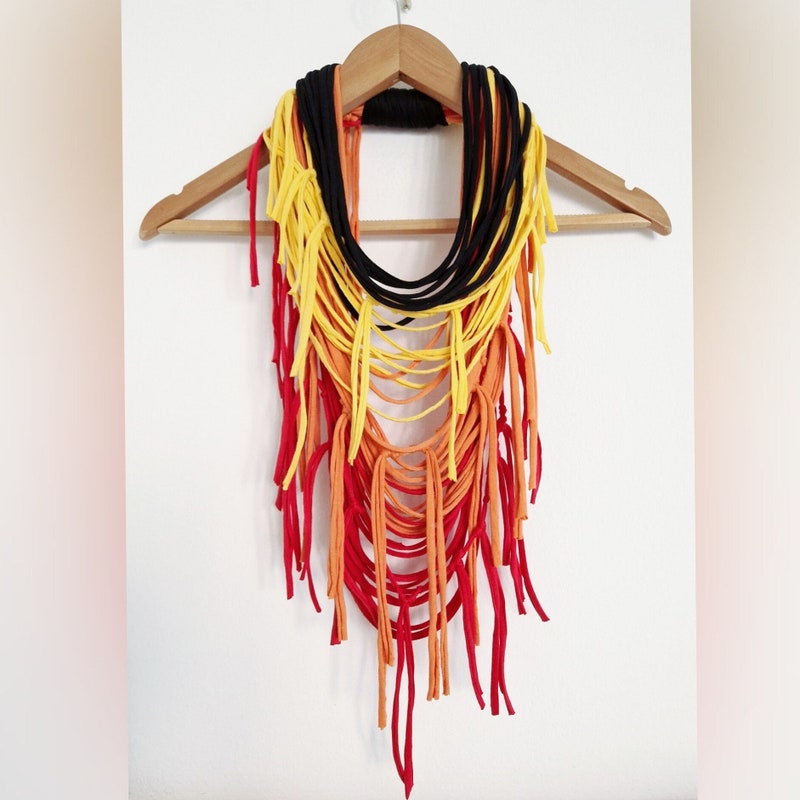 Fire Scarf - Etsy