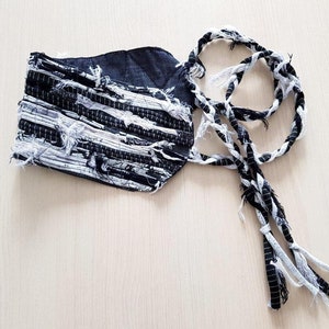 Off White Gray Black Headband Dreadlock Accessories Dead Wrap Diy Jeans ...