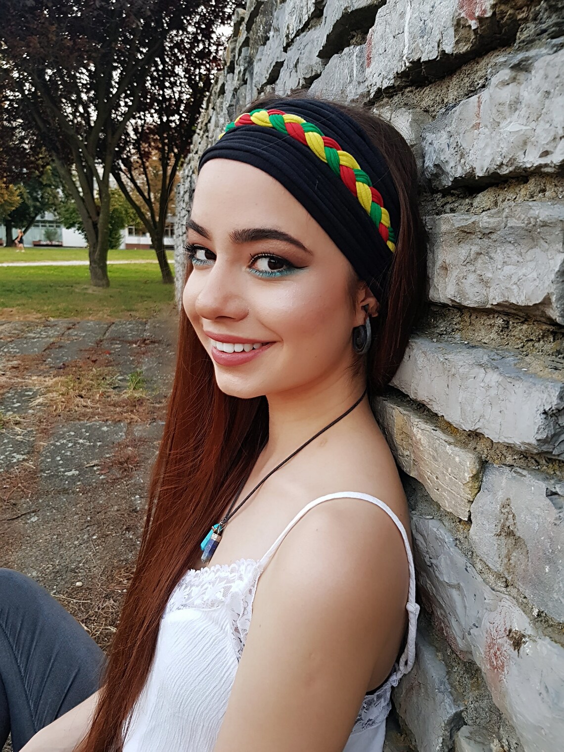 RASTA Headband Reggae Jamaican Headwear Hippie Rasta Braid | Etsy