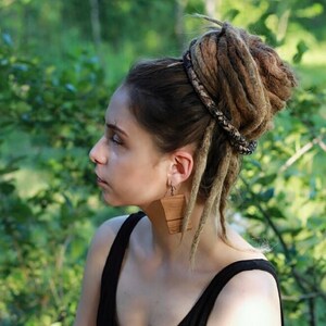 Colorful Dread Loc Tie Dread Ties Dreadloc Accessories Wired Dread Wrap ...