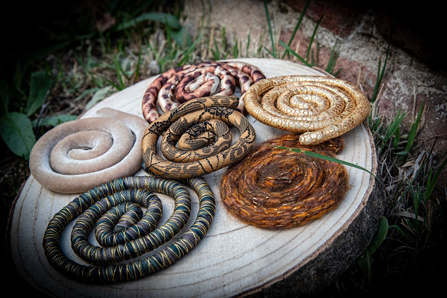 Earth Tones Earthy Loc Tie Dreadlock Accessories Bendable Loc Hair Tie ...