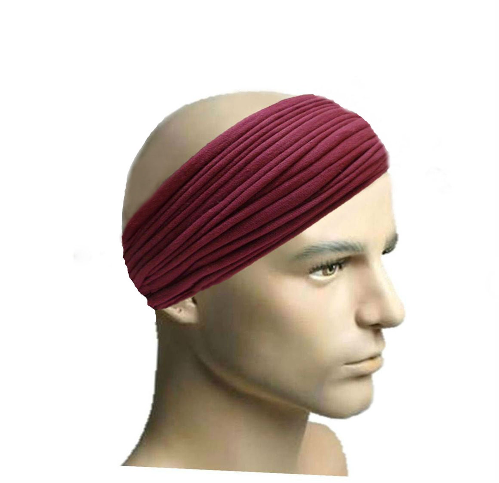 Red Headband Mens Girls Headband Dreadlock Headband Head Wrap | Etsy