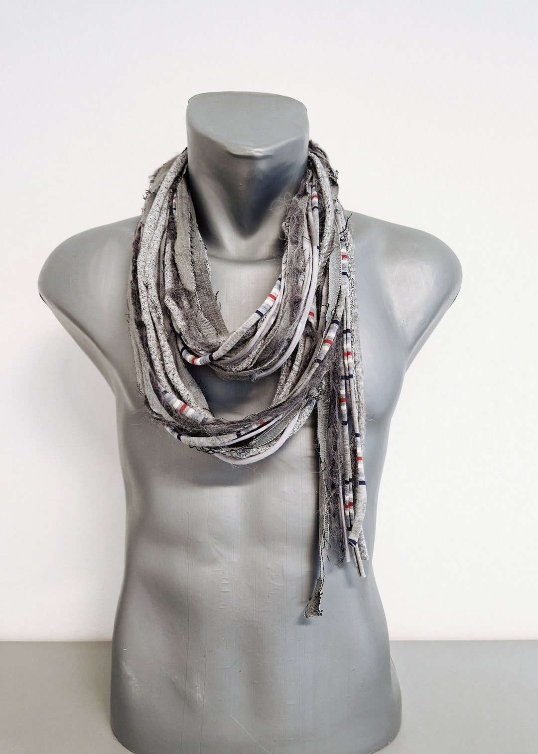 Festival Outfit Men Scarf Burning Men Outfit Scarf Necklace for Men ...