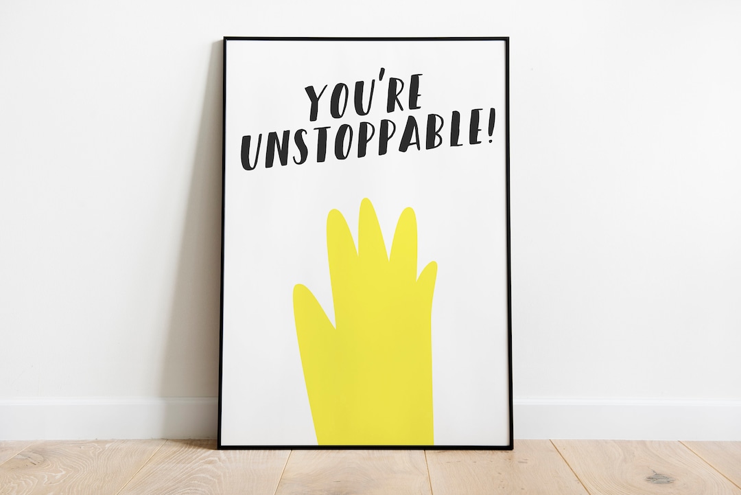 Classroom Poster Unstoppable Kids Room Decor - Etsy