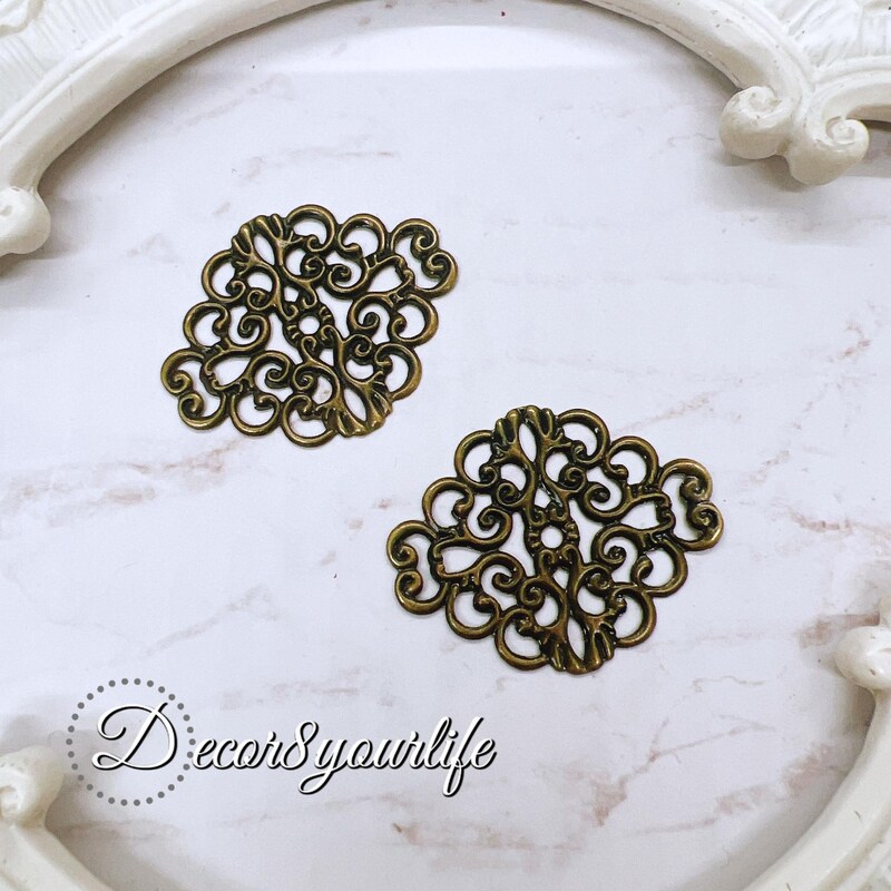 Metal Filigree Trim - Etsy