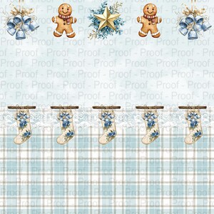 Cozy Christmas Scrapbook Paper: Winter Animals, Cottages (digital ...