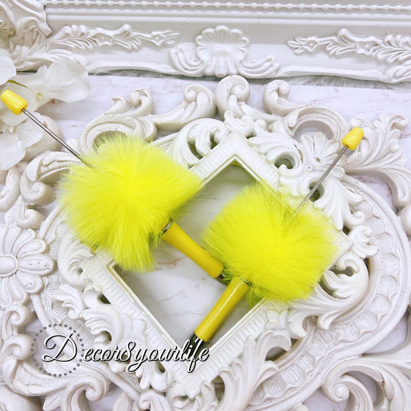 Fluffy Pens - Etsy
