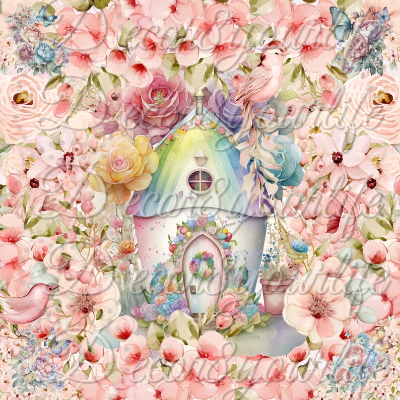 Fairies and Butterflies Scrapbook Paper Pack Cute and - Etsy