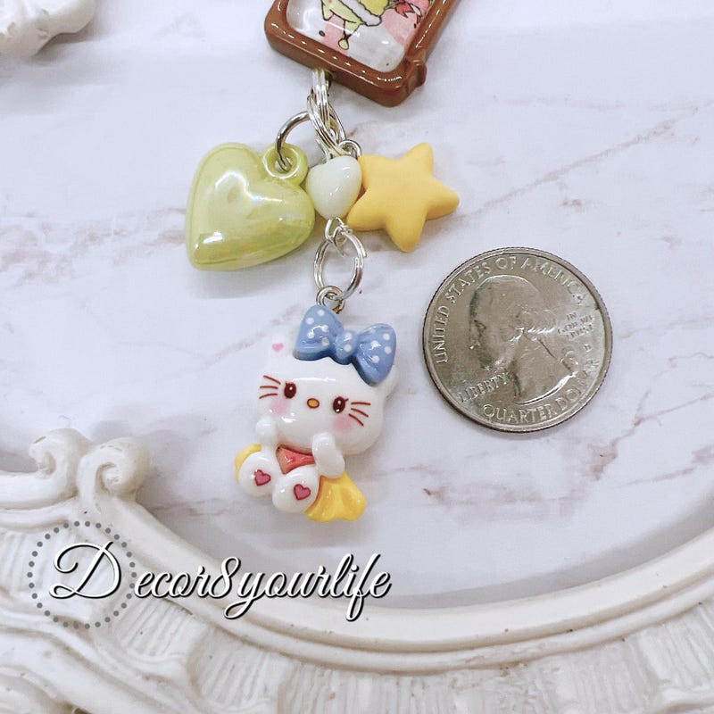 Hello Kittys Key Chain - Etsy