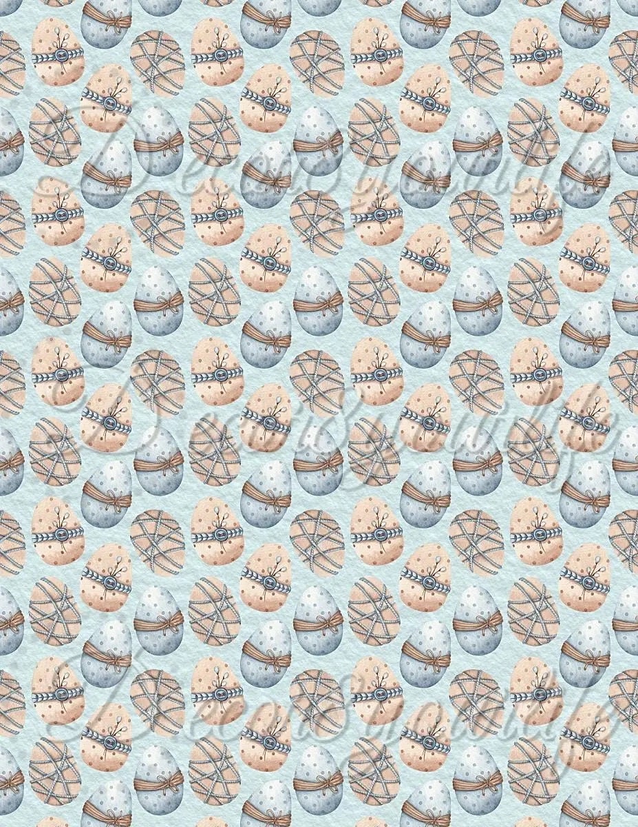 Easter Crafts Digital Scrapbook Paper Kit. Scrapbook Paper Pack ...